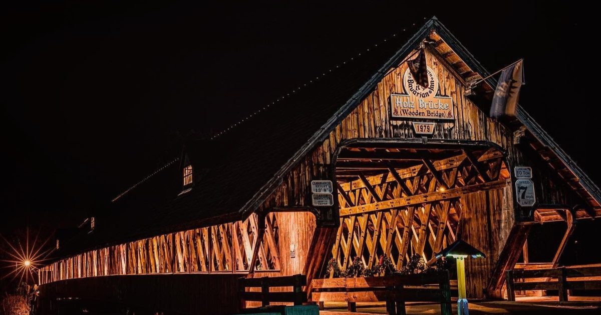 Cross Michigan’s Largest Covered Wooden Bridge And Experience A ...